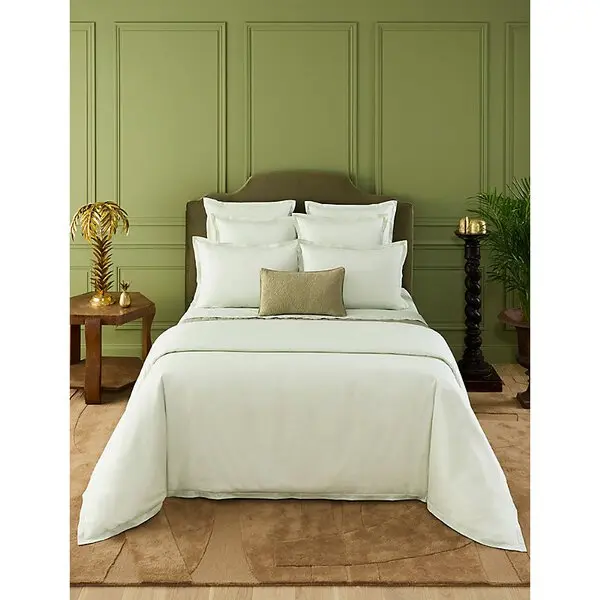 YVES DELORME Batiste Cotton Fitted Sheet