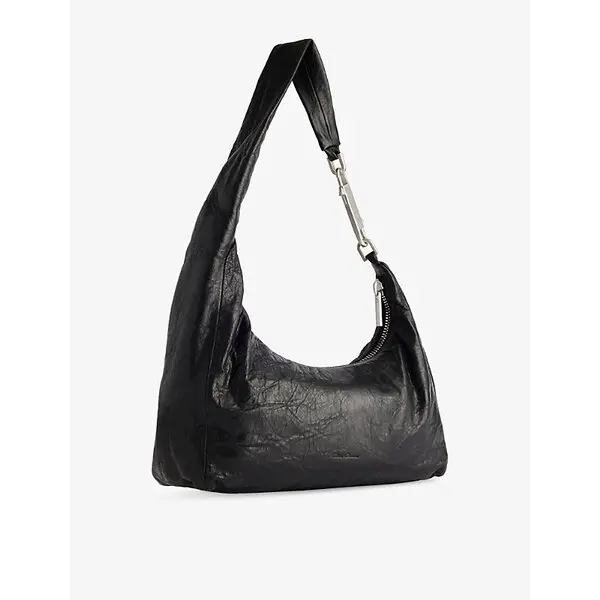 Rick Owens Small Gemini Leather Shoulder Bag