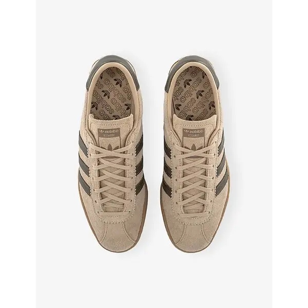 Adidas Suede Low Top Trainers - Magic Beige Olive St