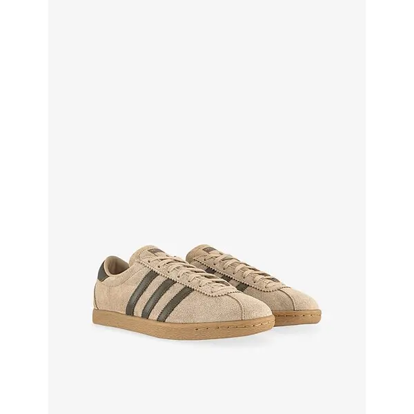 Adidas Suede Low Top Trainers - Magic Beige Olive St