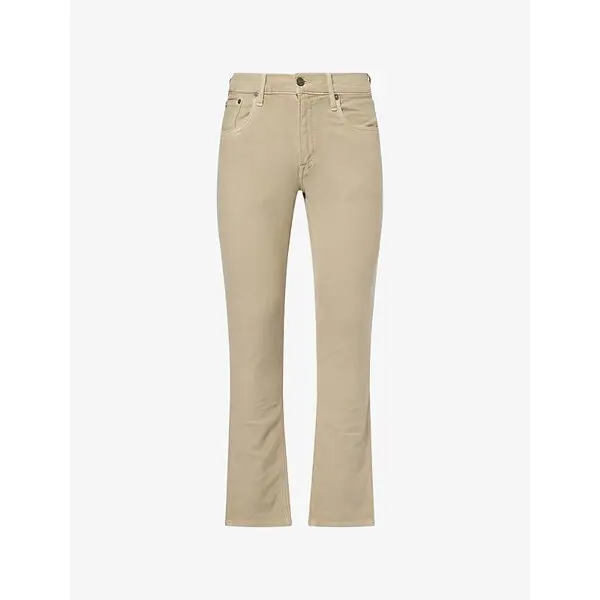 Citizens Of Humanity Adler Classic Slim-fit Cotton-blend Jeans - Wheat (pelican)