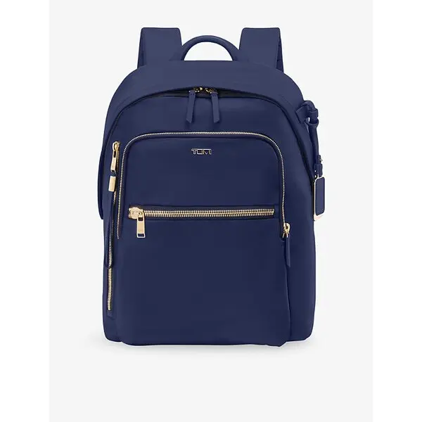 Tumi Voyageur Halsey Nylon Backpack - Indigo/light Gold