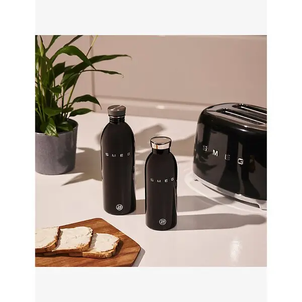 SMEG Insulated Stainless-steel Bottle 500ml - Black