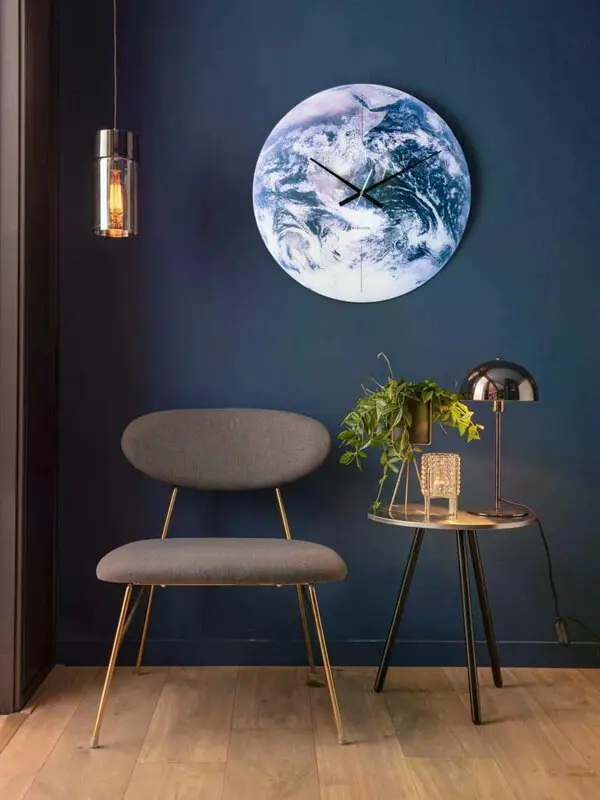 KARLSSON Earth Wall Clock