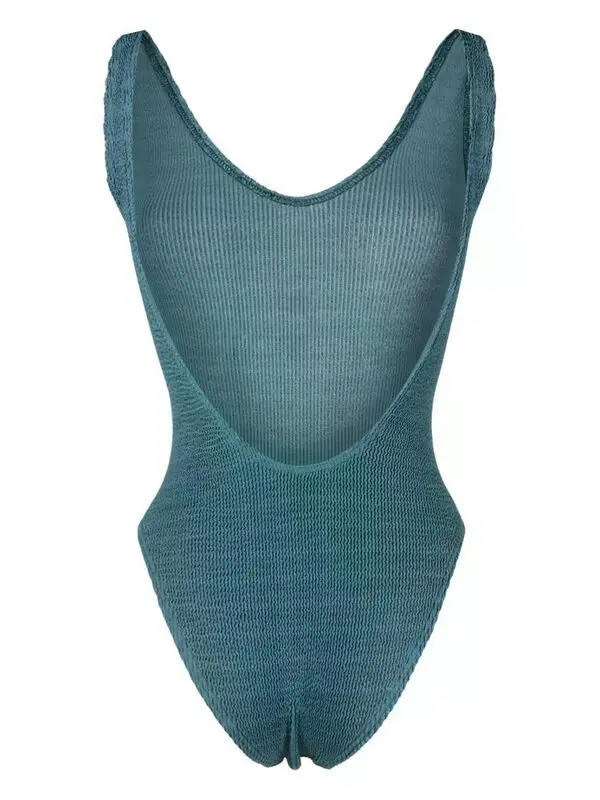 Bond Eye Textured One-piece Swimsuit