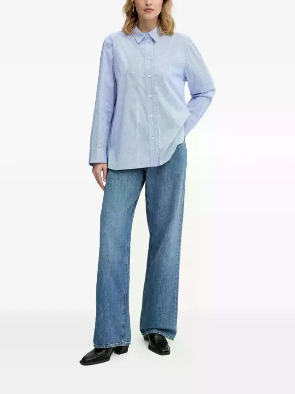 Munthe Striped Pattern Shirt