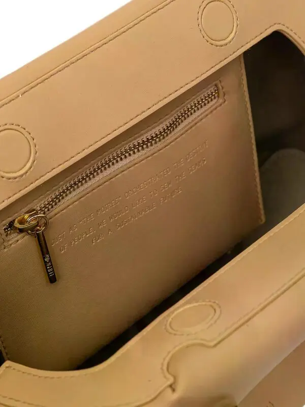 THEMOIRE Talia Top-handle Tote Bag - Neutrals