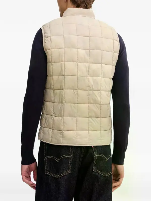 HACKETT Quilted Gilet With Logo Embroidery