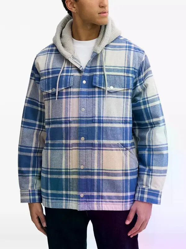 VANS Piedmont Hooded Plaid Shacket