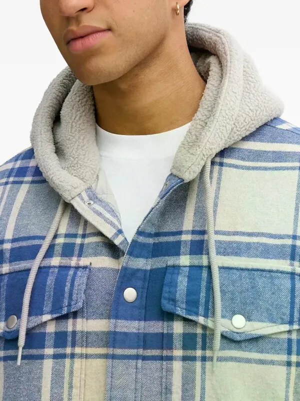 VANS Piedmont Hooded Plaid Shacket