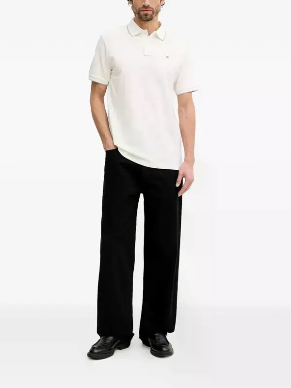 HACKETT Logo-embroidery Polo Shirt
