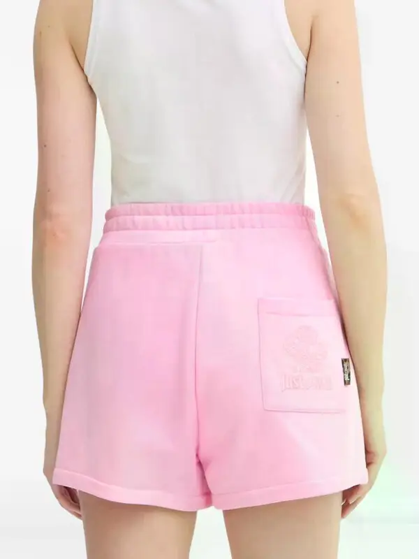 Just Cavalli Logo Embroidered Shorts