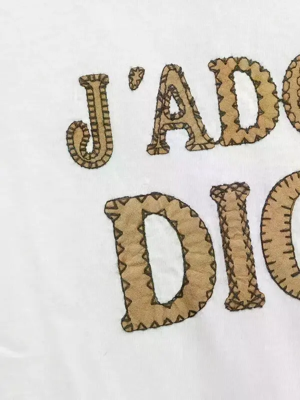 Dior 2003 Logo-appliqué T-shirt