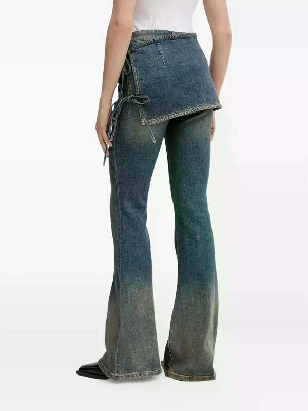 Miss Sixty Layered Flared Jeans