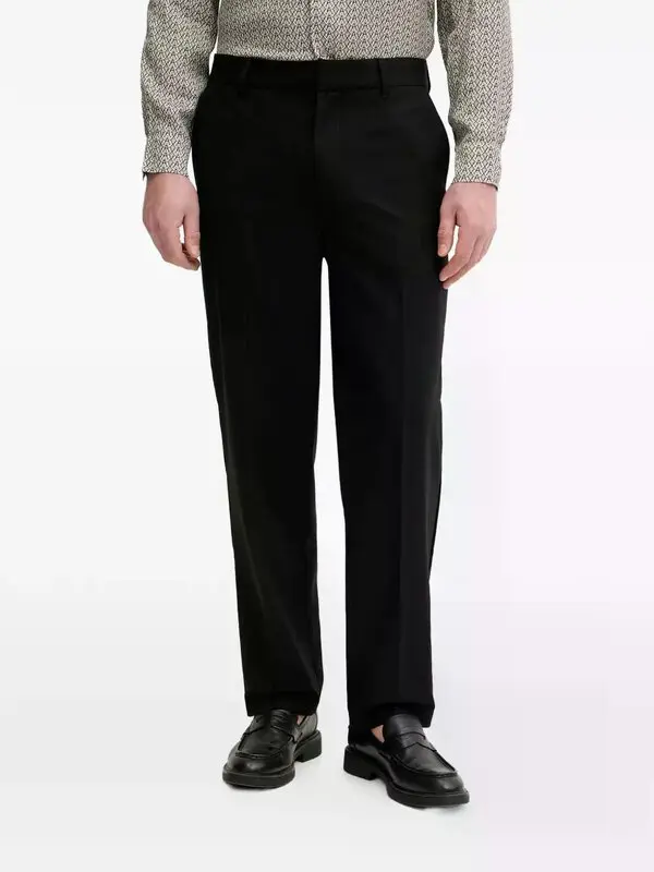 Armani Exchange Logo-plaque Trousers