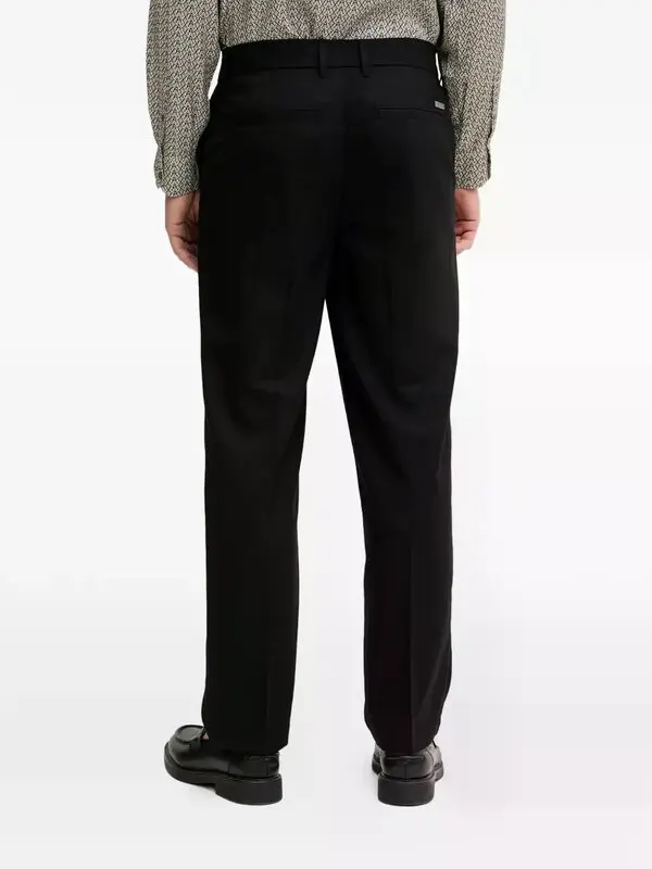 Armani Exchange Logo-plaque Trousers