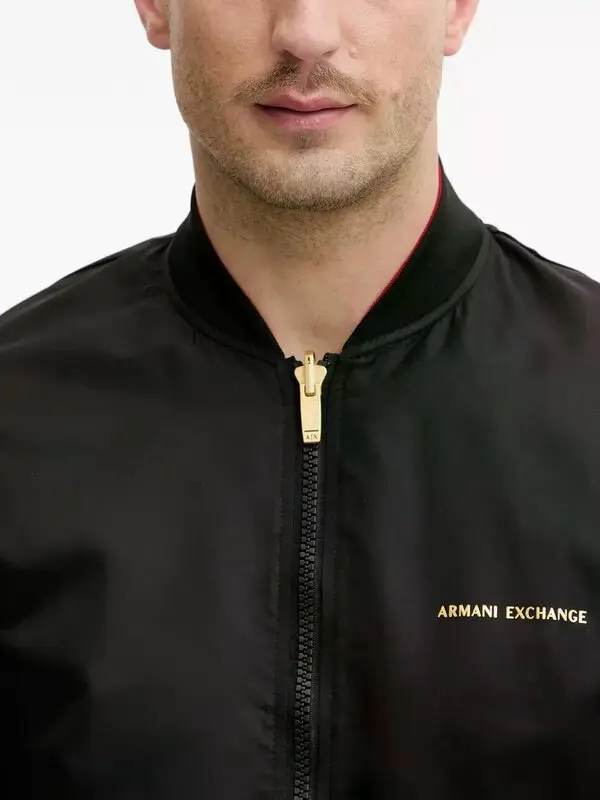 Armani Exchange Logo-print Bomber Jacket