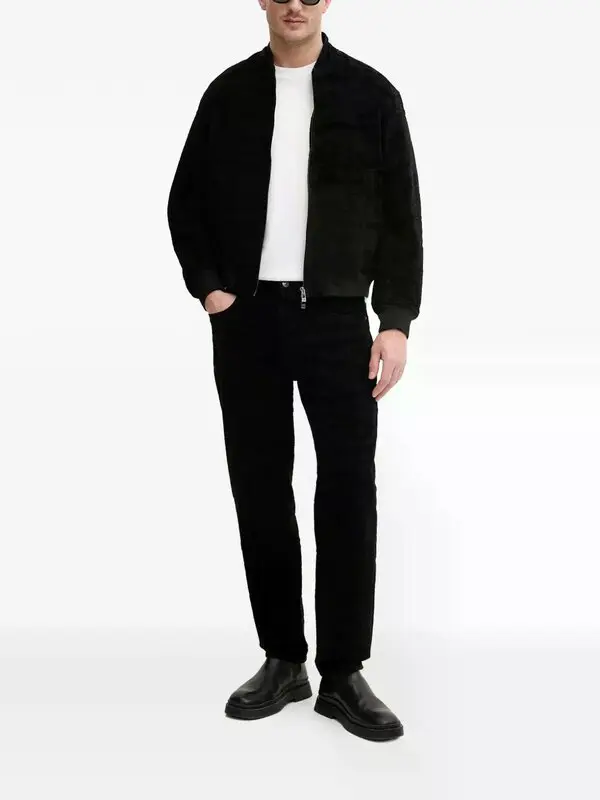 Armani Exchange Textured Bomber Jacket