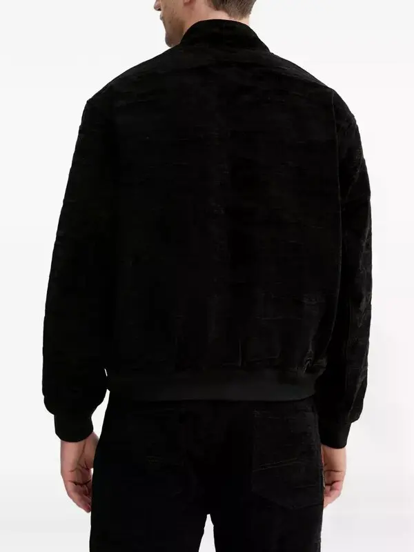 Armani Exchange Textured Bomber Jacket