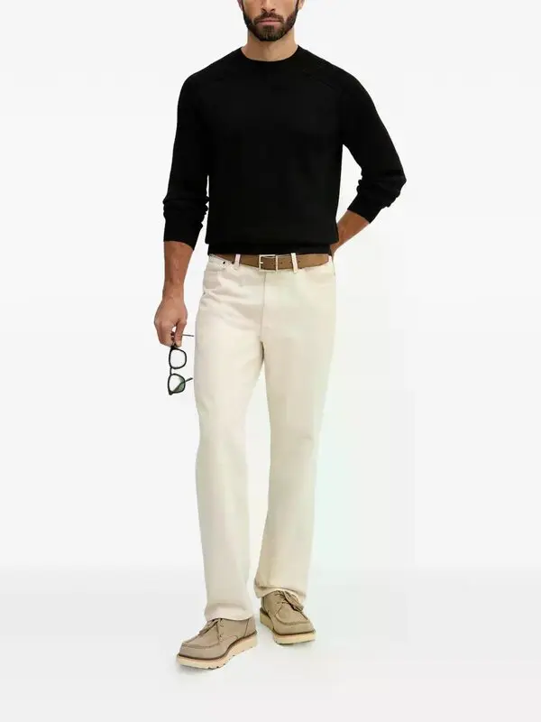 Armani Exchange Ribbed Crew-neck Sweater