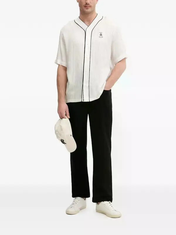 Armani Exchange Pinstripe Shirt