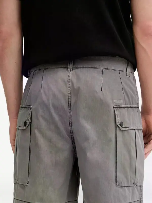 Armani Exchange Checked Cargo Shorts