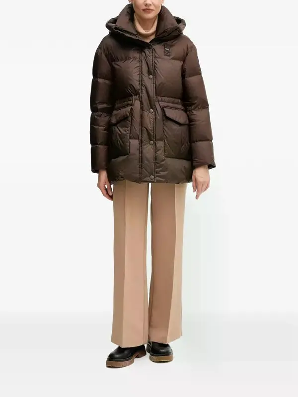 BLAUER. Hooded Puffer Jacket