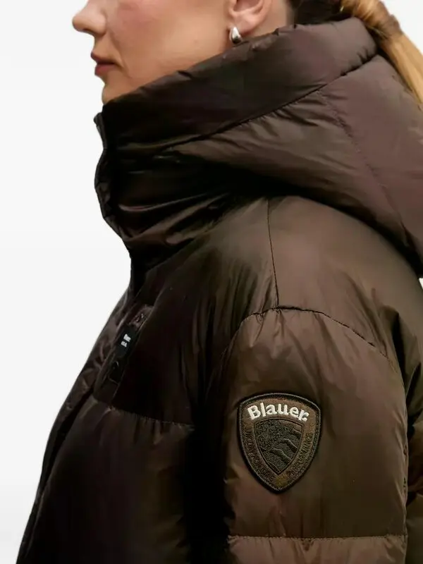 BLAUER. Hooded Puffer Jacket
