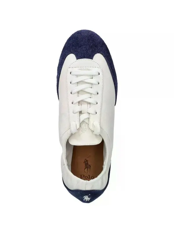 Polo Ralph Lauren Suede-panel Sneakers