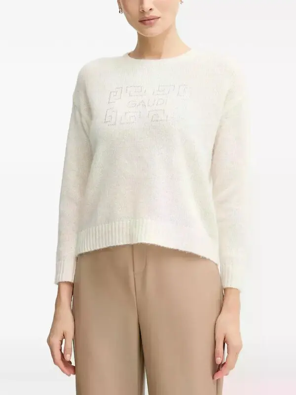 GAUDI Embellished Pullover Sweater