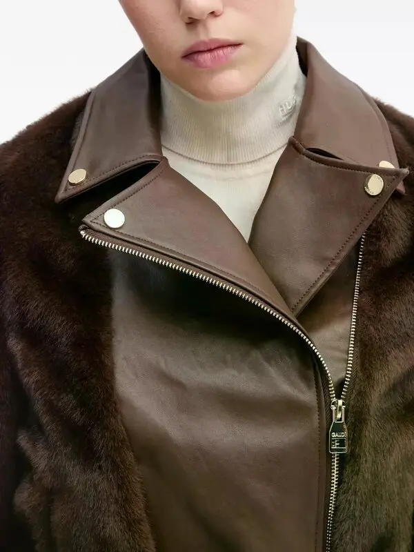 GAUDI Belted Zip-up Jacket