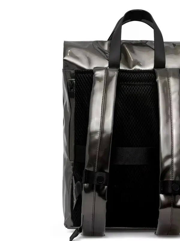 Rains Roll-top Backpack - Silver