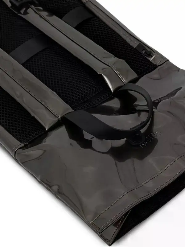Rains Roll-top Backpack - Silver