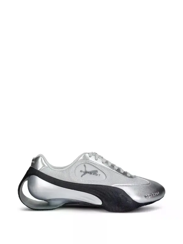PUMA X Rombaut Silver-tone Logo-print Sneakers