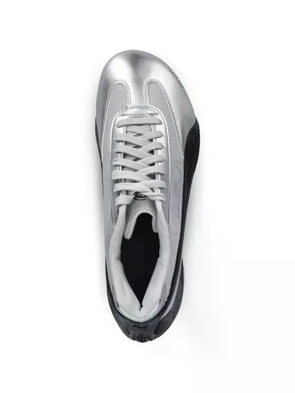 PUMA X Rombaut Silver-tone Logo-print Sneakers