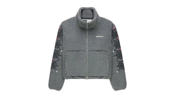 SP5DER Webstone Teddy Fleece Zip Up