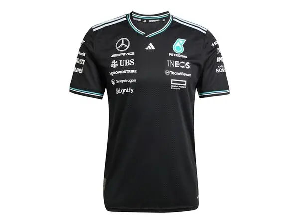 Adidas Mercedes Amg Petronas Formula 1 Team Driver Authentic Jersey - Black
