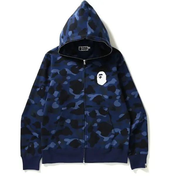 A BATHING APE Camo Full Zip Hoodie