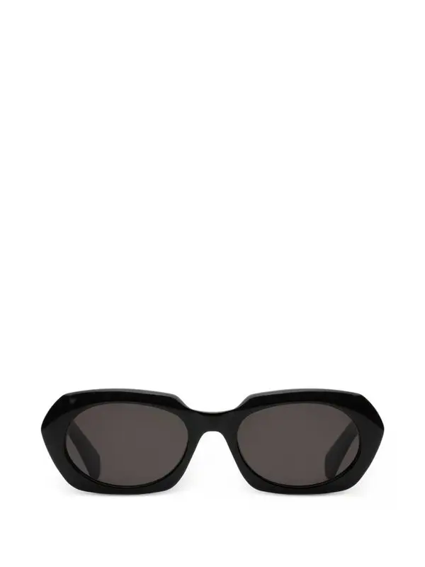 RETROSUPERFUTURE Epoca Oval Frame Sunglasses - Black