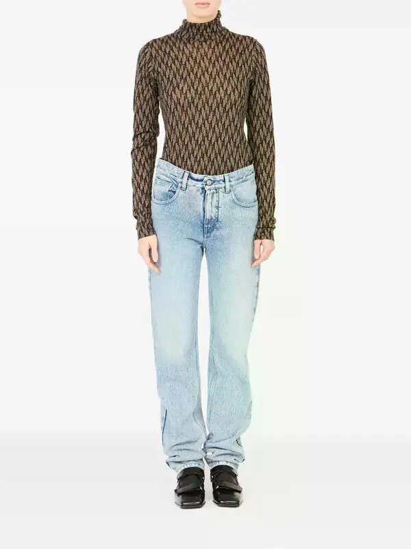 MAISON MARGIELA Five-pocket Split-leg Denim Pants