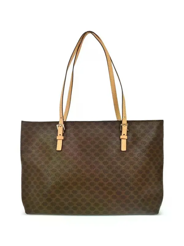 Celine 1990s Macadam Tote Bag