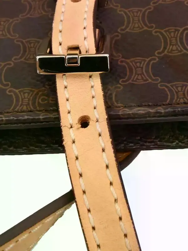 Celine 1990s Macadam Tote Bag