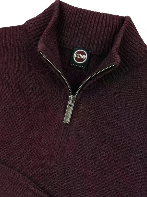 COLMAR Zip Mock-neck Jumper