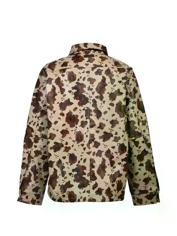 BREATH Buttoned Horse-print Shirt
