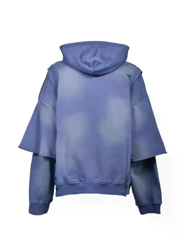 BREATH Layered Zip-up Hoodie