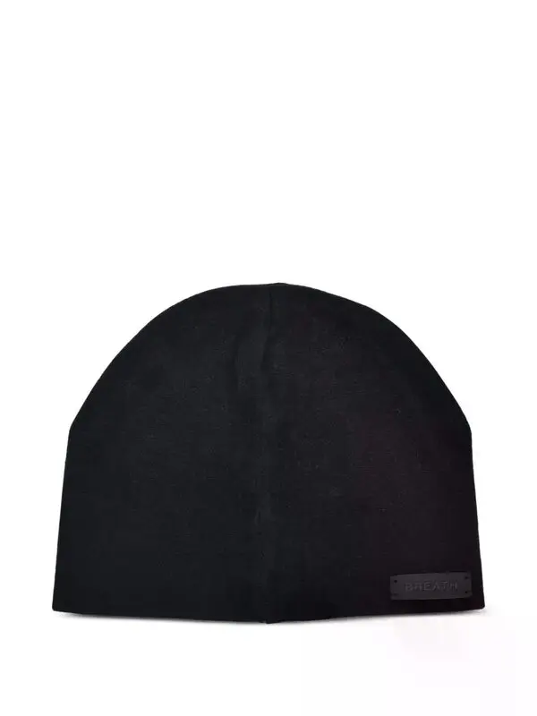 BREATH Graphic Beanie - Black