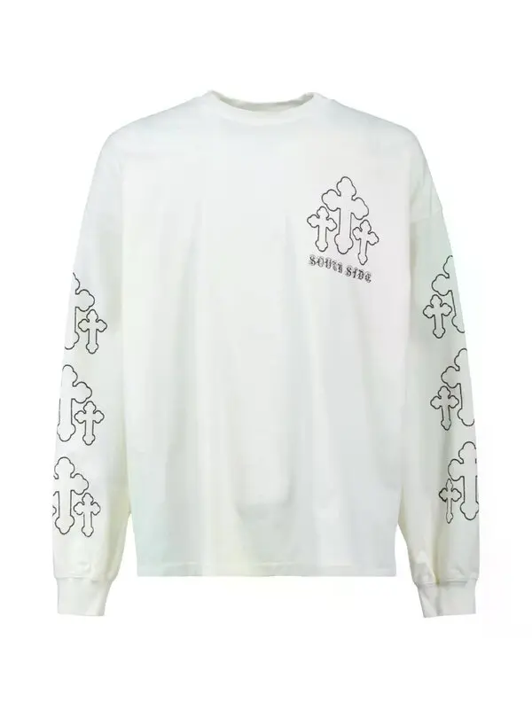 BREATH Cross Graphic T-shirt - Neutrals