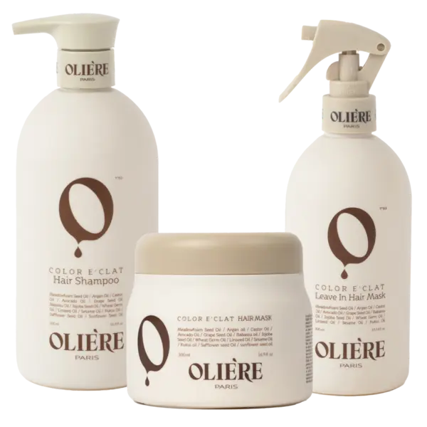 OLIERE PARIS Color Eclat Essential Color-care Hair Care Trio - One-color