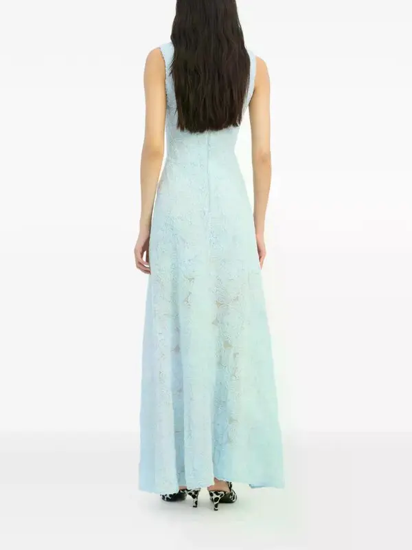 ROTATE BY BIRGER CHRISTENSEN Floral-motif Maxi Dress