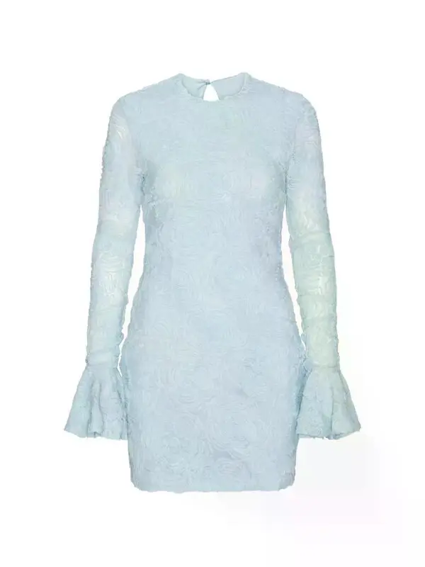 ROTATE BY BIRGER CHRISTENSEN Floral-mesh Mini Dress